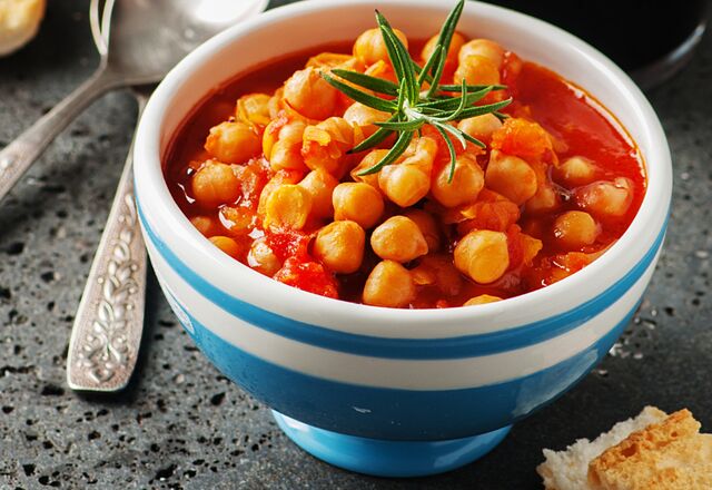 Roast tomato & Chick Pea Compote - Scottish Slimmers