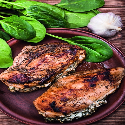 Stilton Stuffed Chicken Breast - Scottish Slimmers