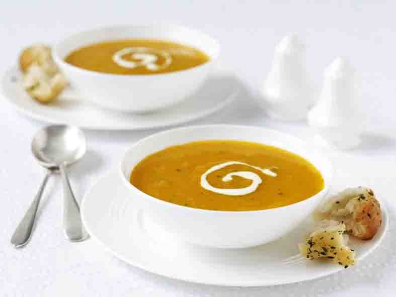 Carrot, Coriander & Sweet Potato Soup - Scottish Slimmers Carrot, Coriander & Sweet Potato Soup - Scottish Slimmers