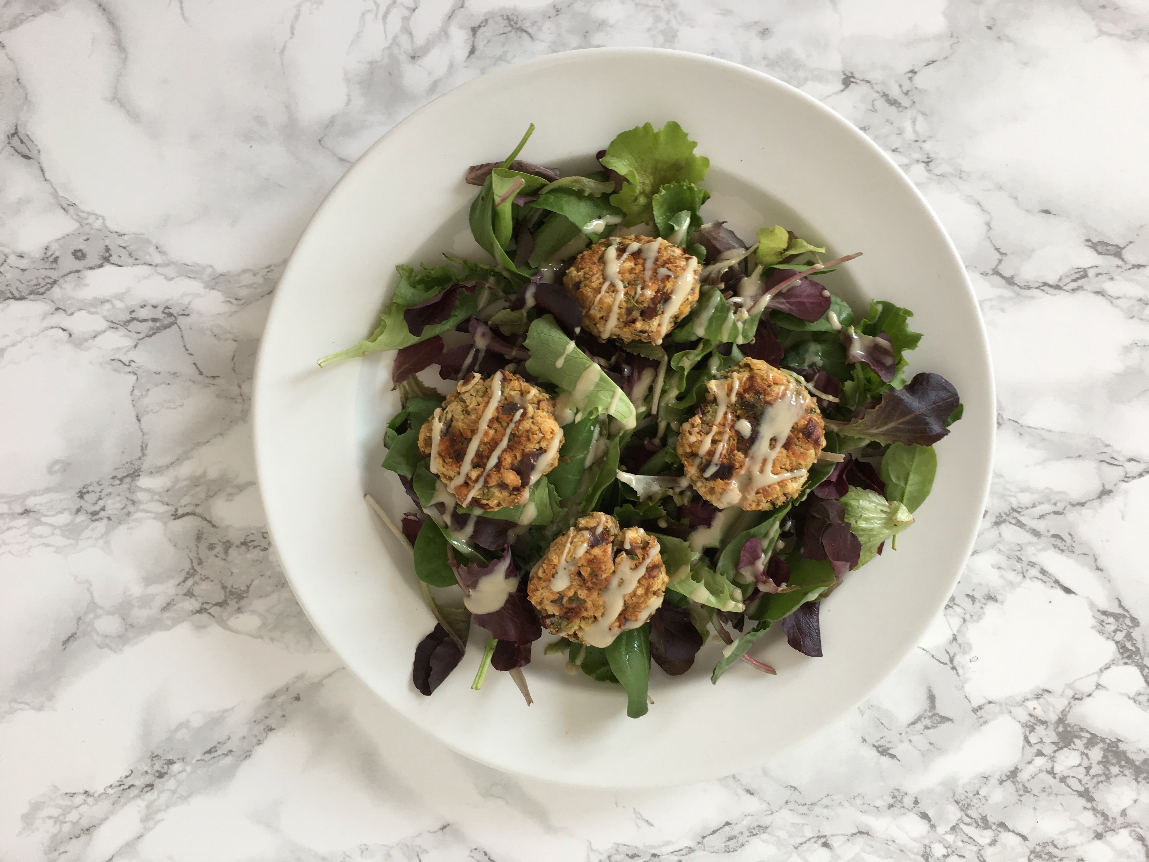 Falafel Salad - Scottish Slimmers
