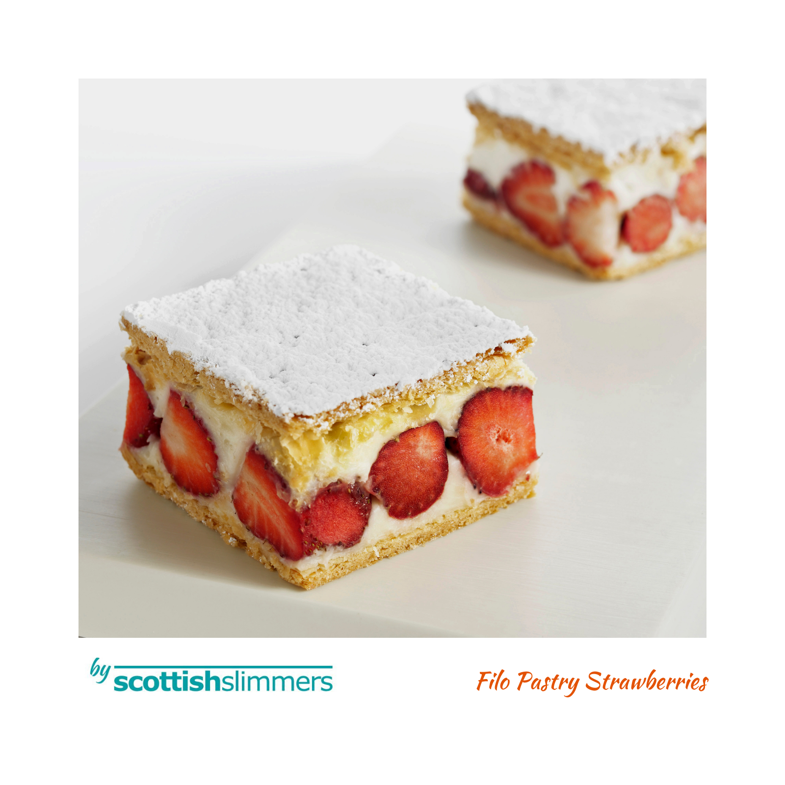 Strawberry Filo Stacks - Scottish Slimmers