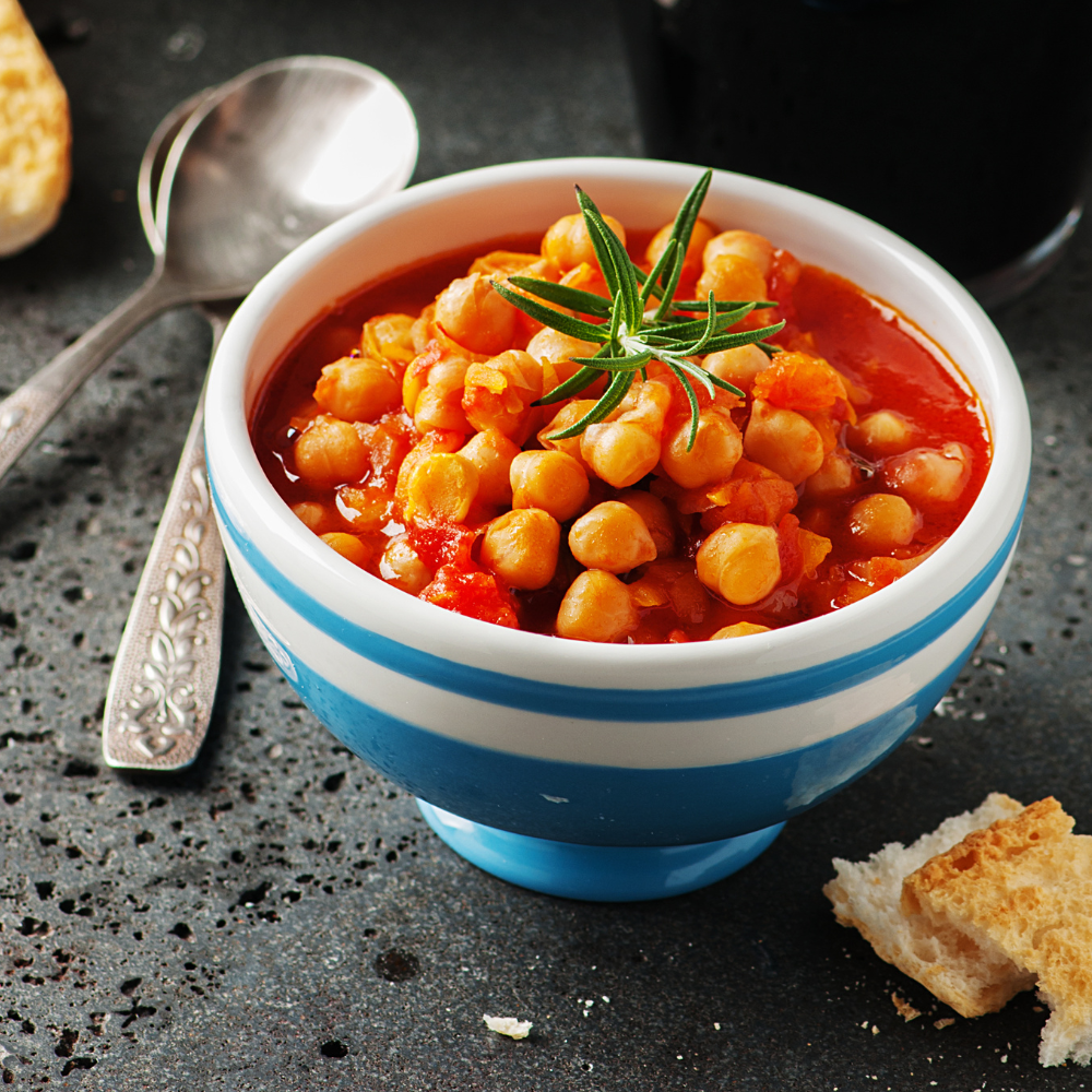 Roast tomato & Chick Pea Compote - Scottish Slimmers