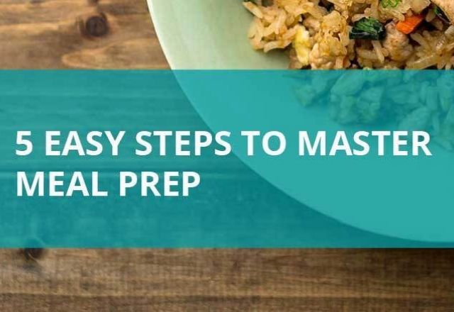 5 Easy Steps to Master Meal Prep - Scottish Slimmers